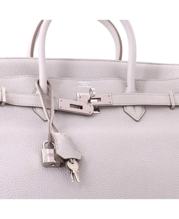 Hermès Birkin 40 Handbag - Gris Perle