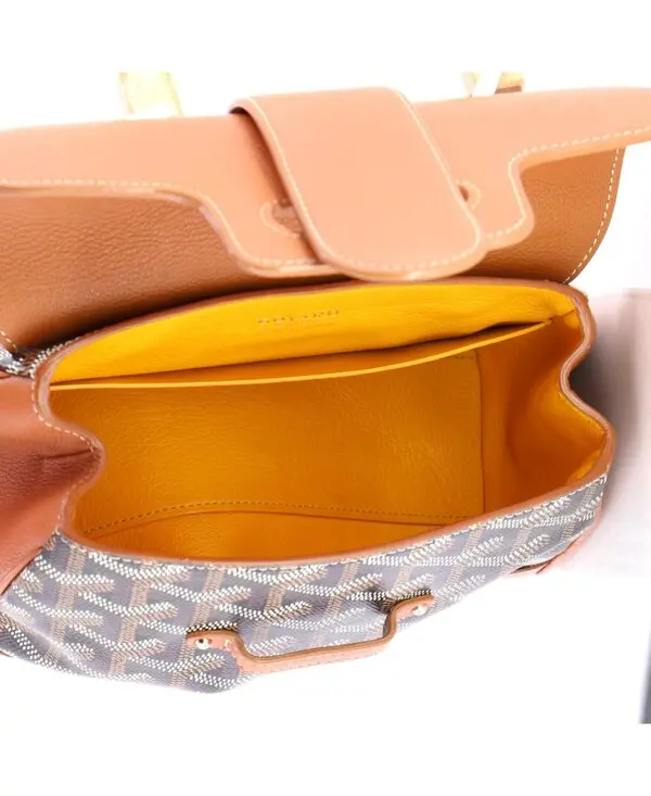 Goyard Mini Saigon Top Handle Bag - Brown
