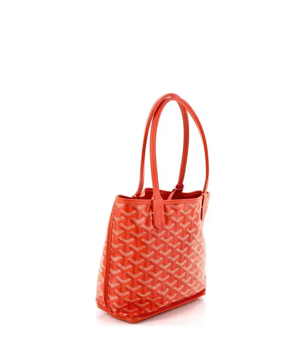 Goyard Anjou Reversible Tote Coated Canvas - Orange