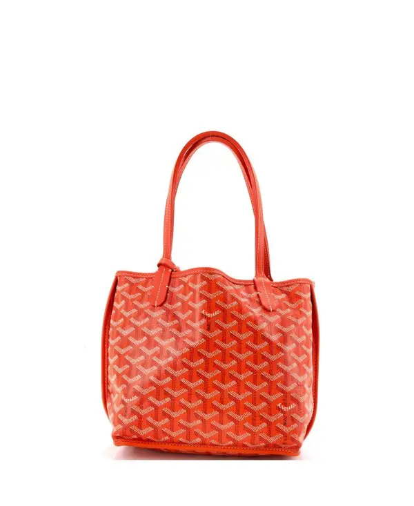 Goyard Anjou Reversible Tote Coated Canvas - Orange