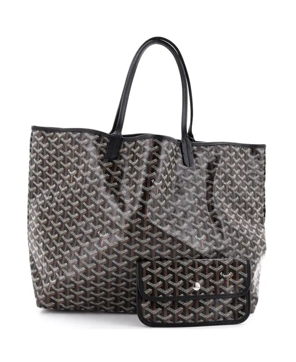 Goyard Gm Saint Louis Tote Coated Canvas