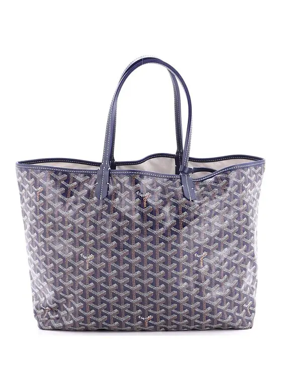 Goyard Saint Louis Pm Tote Coated Canvas - Blue