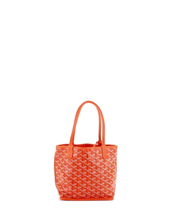 Goyard Anjou Reversible Tote - Orange