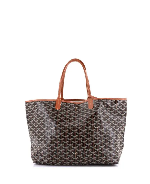 Goyard Pm Saint Louis Printed Tote Coated Canvas