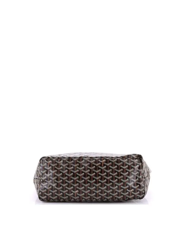 Goyard Pm Saint Louis Printed Tote Coated Canvas