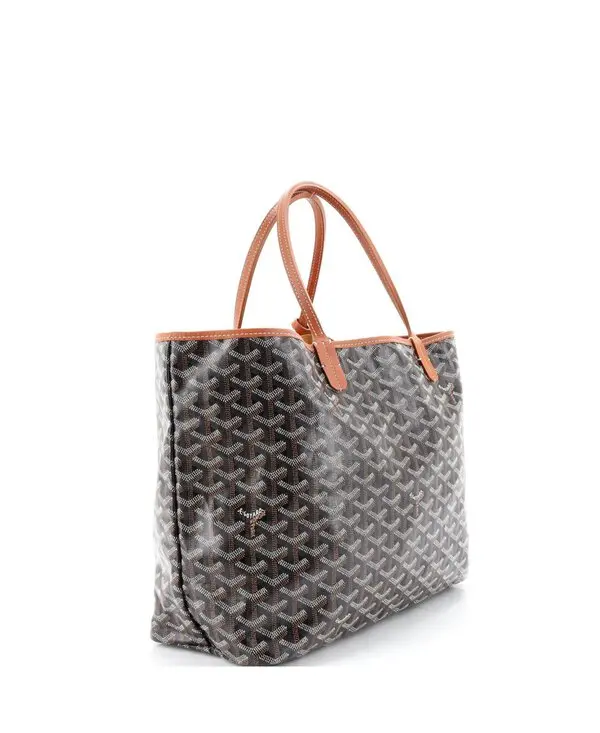 Goyard Pm Saint Louis Tote Coated Canvas - Brown