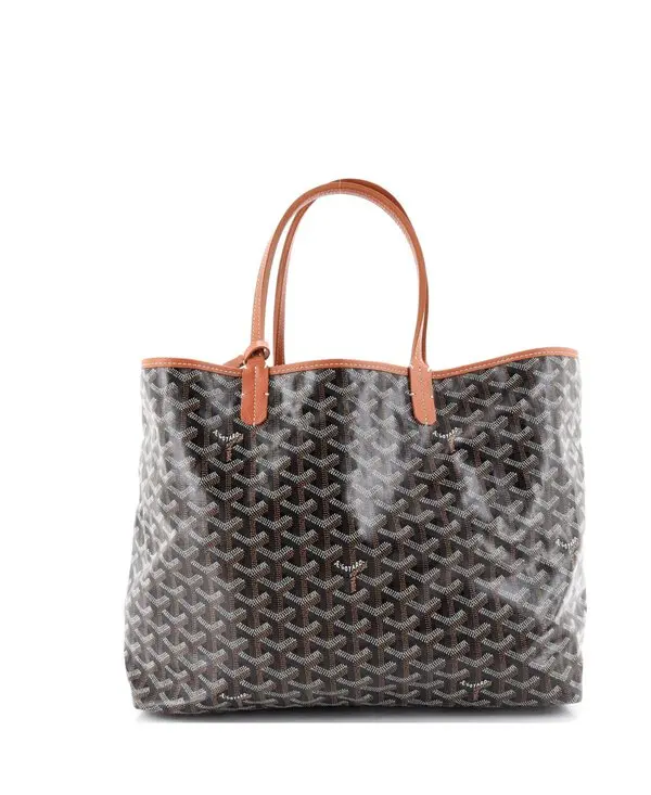 Goyard Pm Saint Louis Tote Coated Canvas - Brown