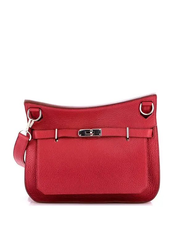 Hermès 28 Jypsiere Bag Clemence - Red