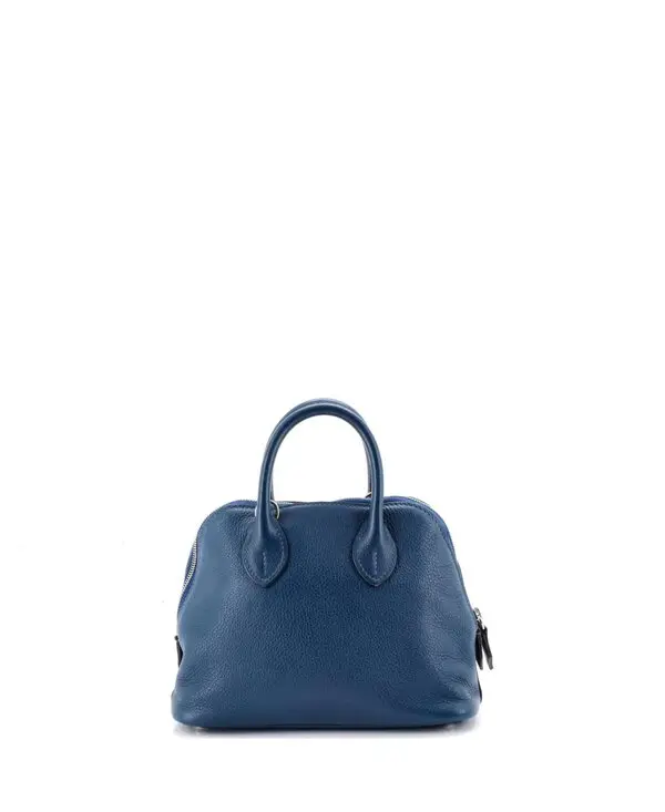 Hermès Mini Bolide 1923 Bag Verso Evercolor - Blue