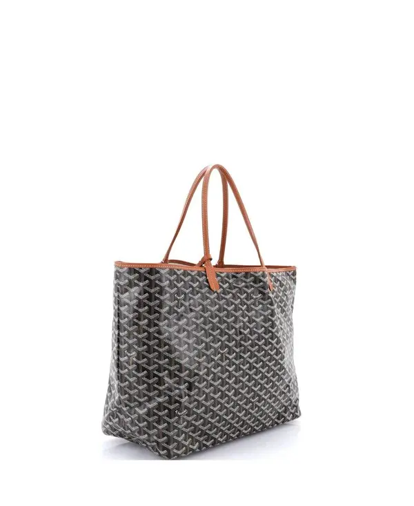 Goyard Gm Saint Louis Tote Coated Canvas - Brown