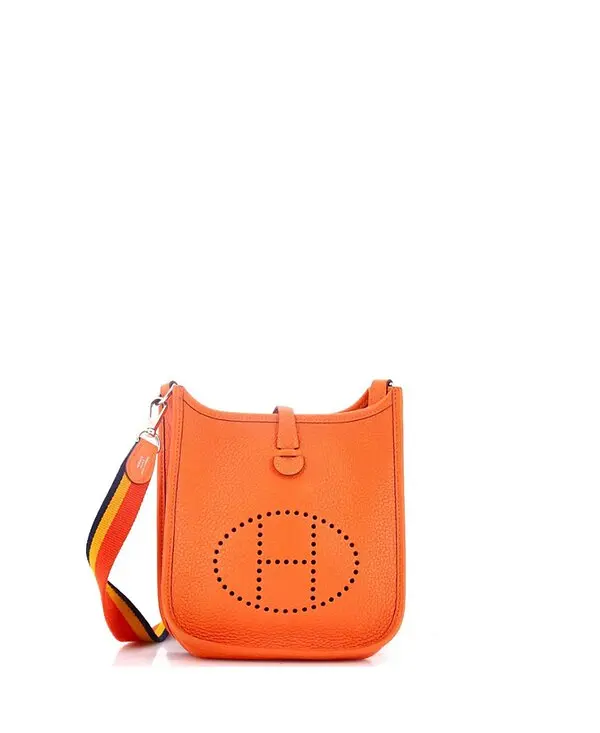 Hermès Tpm Evelyne Bag Gen Iii Clemence - Orange
