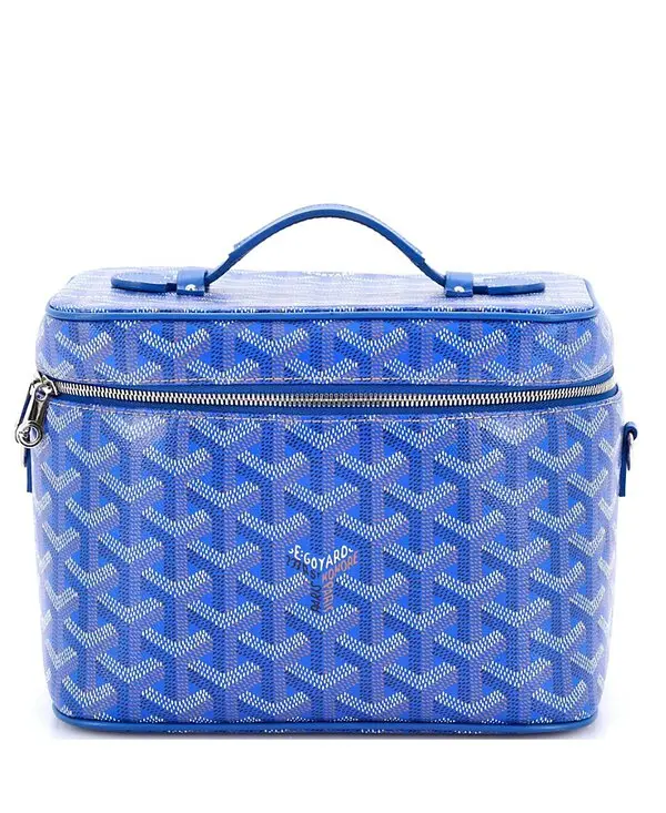 Goyard Muse Vanity Case Coated Canvas - Blue