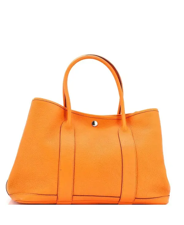 Hermès 36 Garden Party Tote - Orange