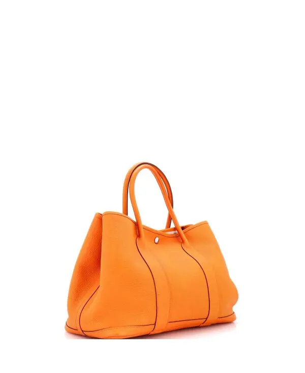 Hermès 36 Garden Party Tote - Orange