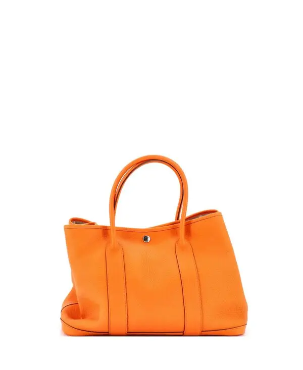 Hermès 36 Garden Party Tote - Orange