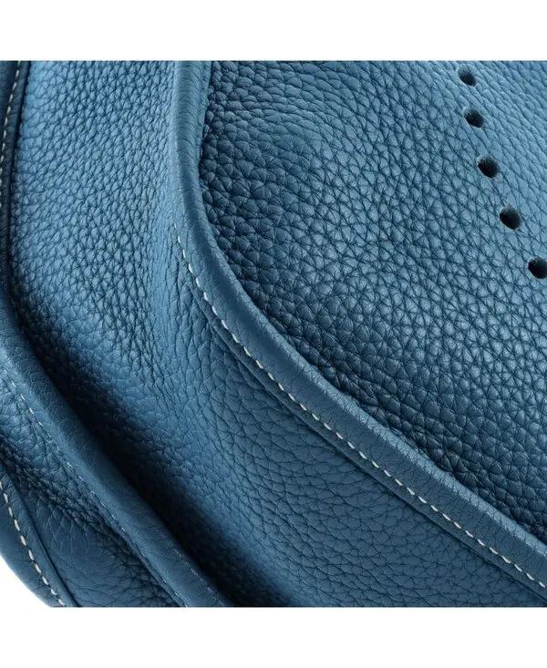 Hermès Pm Evelyne Bag Gen Iii Clemence - Blue