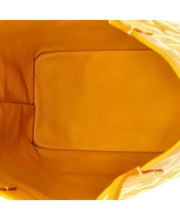 Goyard Mini Anjou Reversible Tote Coated Canvas - Yellow