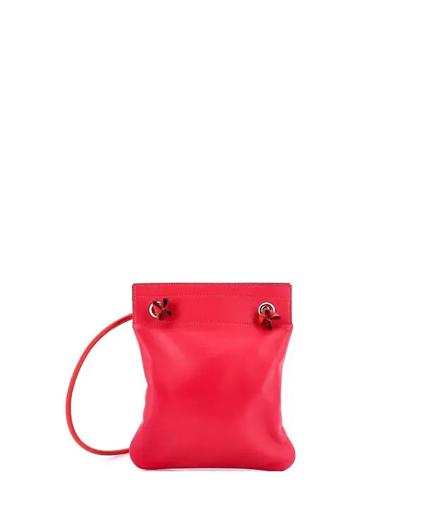 Hermès Mini Aline Bag Milo Lambskin And Swift - Pink/ Pink/ Red