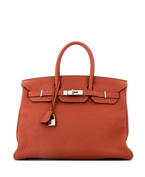 Hermès Birkin 35 Handbag - Cuivre