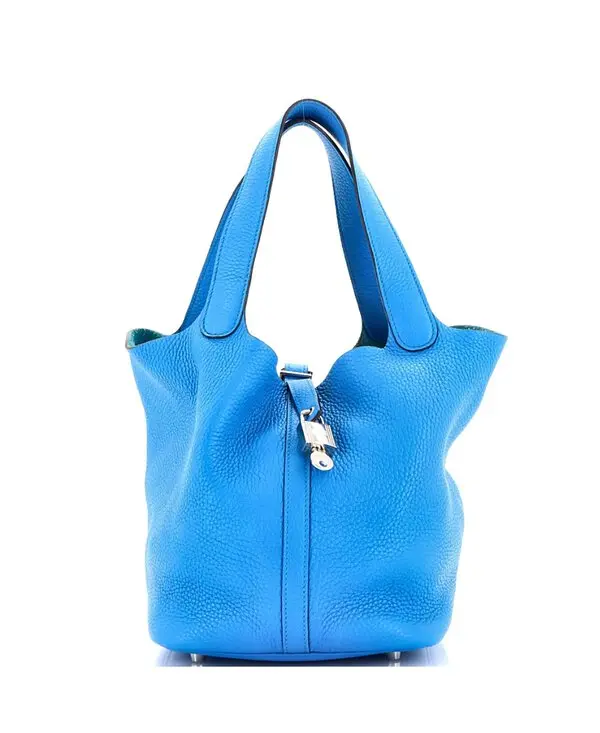 Hermès Picotin Lock Mm Bag - Blue
