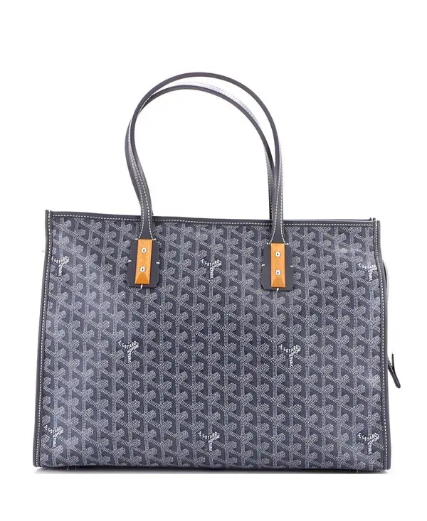 Goyard Marquises Bag Coated Canvas - Gray