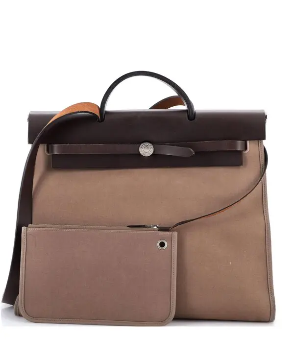 Hermès Herbag Zip 39 - Brown