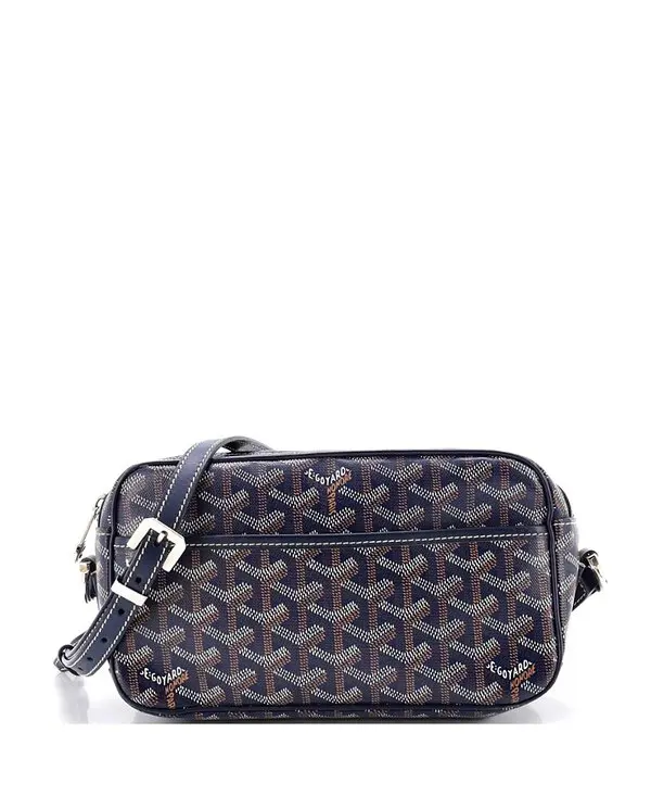 Goyard Cap Vert Bag Coated Canvas - Blue