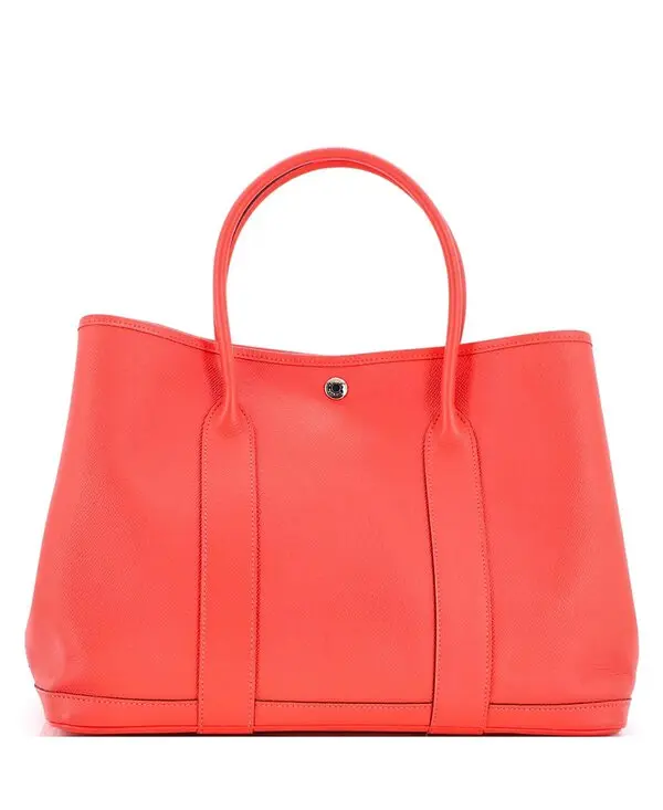 Hermès 36 Garden Party Tote Leather - Red