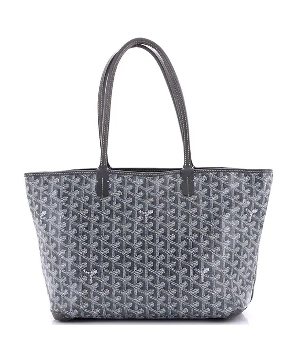 Goyard Pm Artois Tote Coated Canvas - Gray