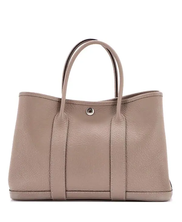 Hermès 30 Garden Party Tote - Gray