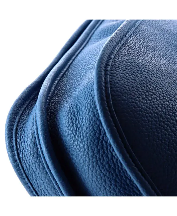 Hermès Pm Evelyne Gen Iii Clemence Bag - Blue