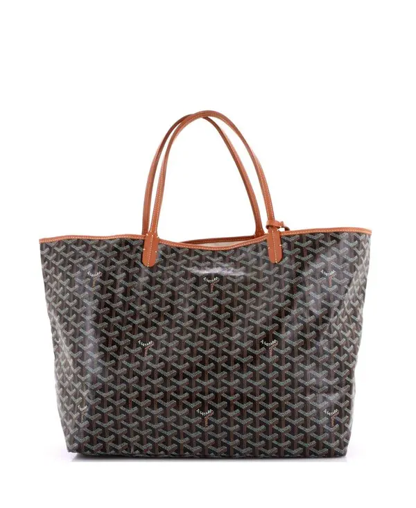 Goyard Gm Saint Louis Tote Printed Coated Canvas