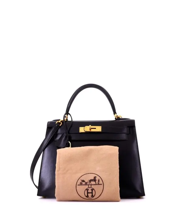 Hermès Kelly 28 Handbag - Noir