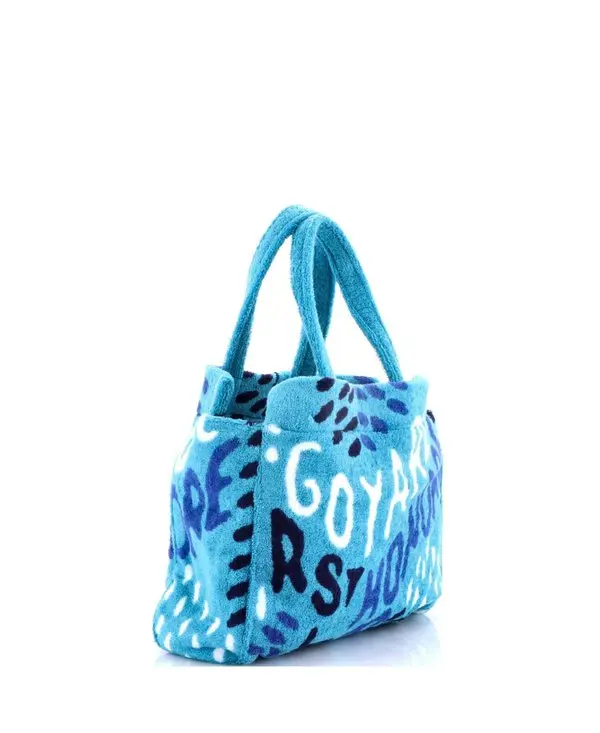 Goyard Pm Eponge Printed Terry Cloth Bag