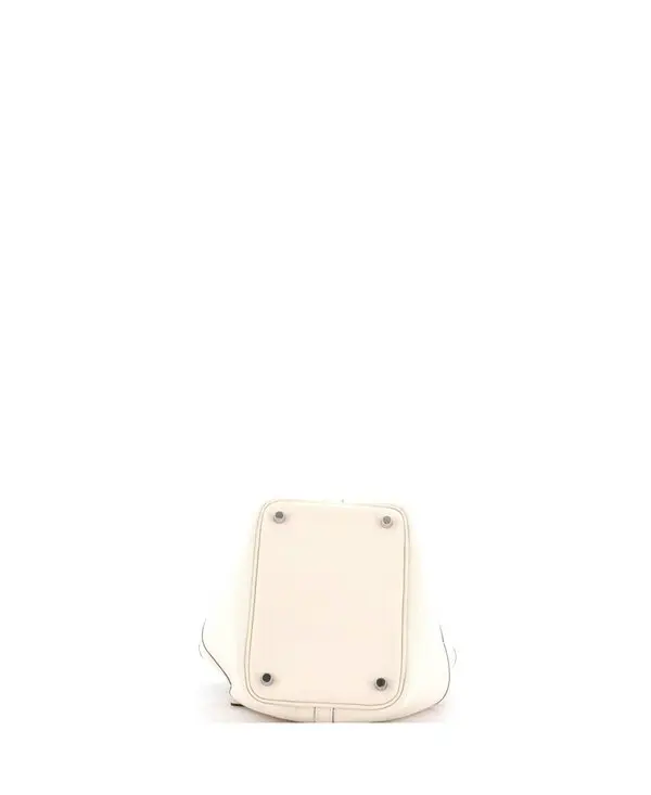 Hermès Pm Cargo Picotin Lock Bag Canvas And Swift