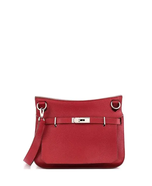 Hermès 28 Jypsiere Bag Clemence - Red