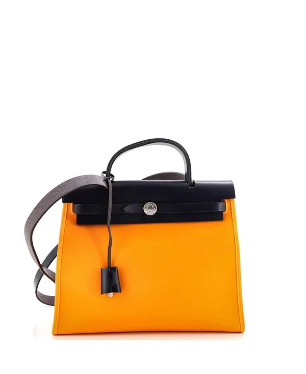 Hermès 31 Herbag Zip - Yellow