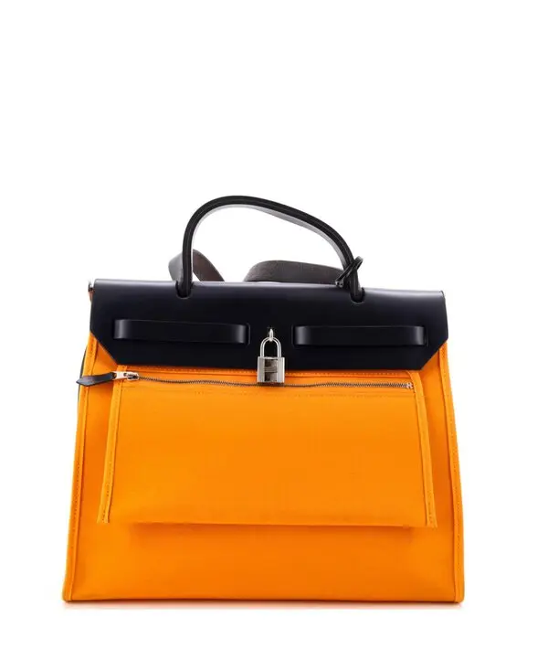 Hermès 31 Herbag Zip - Yellow