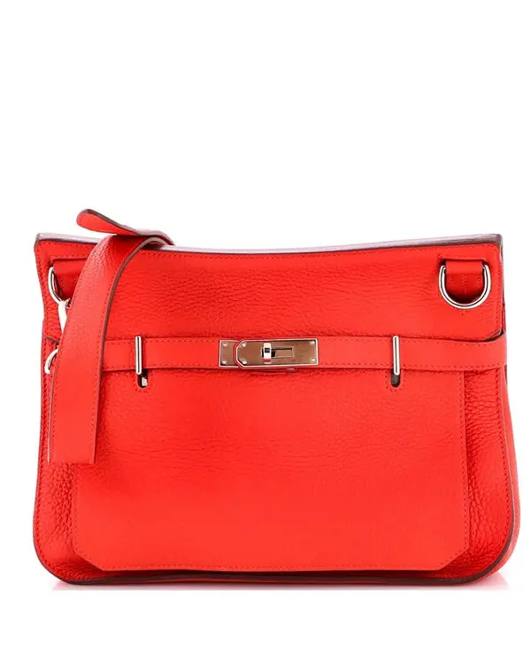 Hermès 28 Jypsiere Bag Clemence - Red