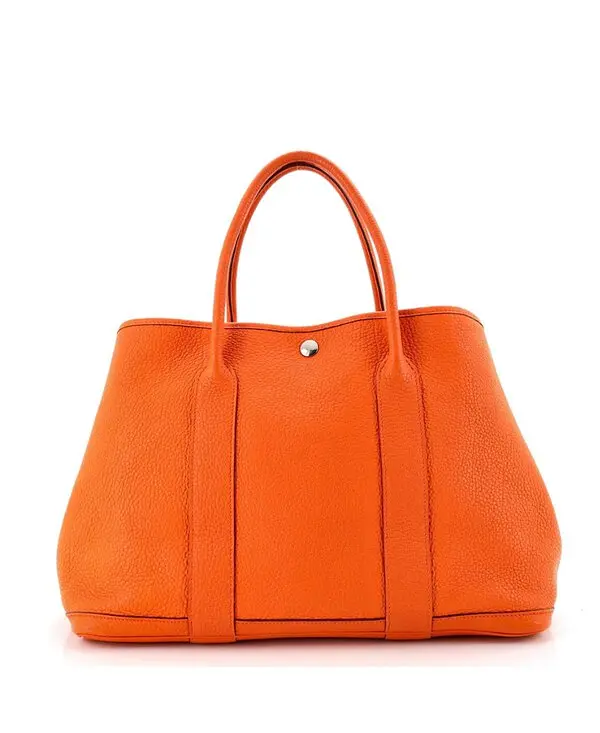 Hermès 36 Garden Party Tote - Orange