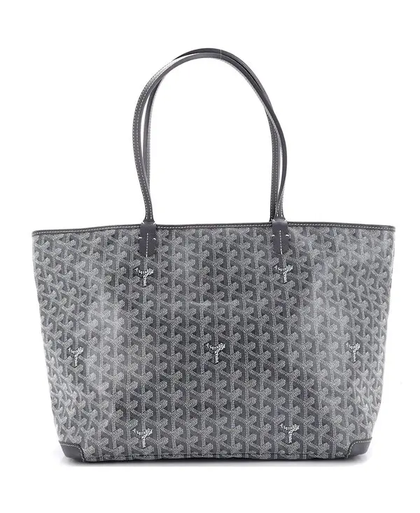 Goyard Mm Artois Tote Coated Canvas - Gray