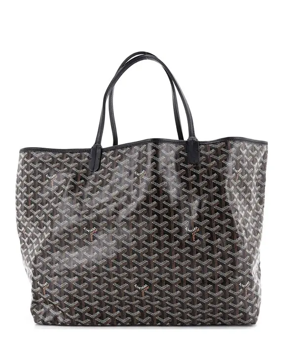 Goyard Gm Saint Louis Tote Coated Canvas