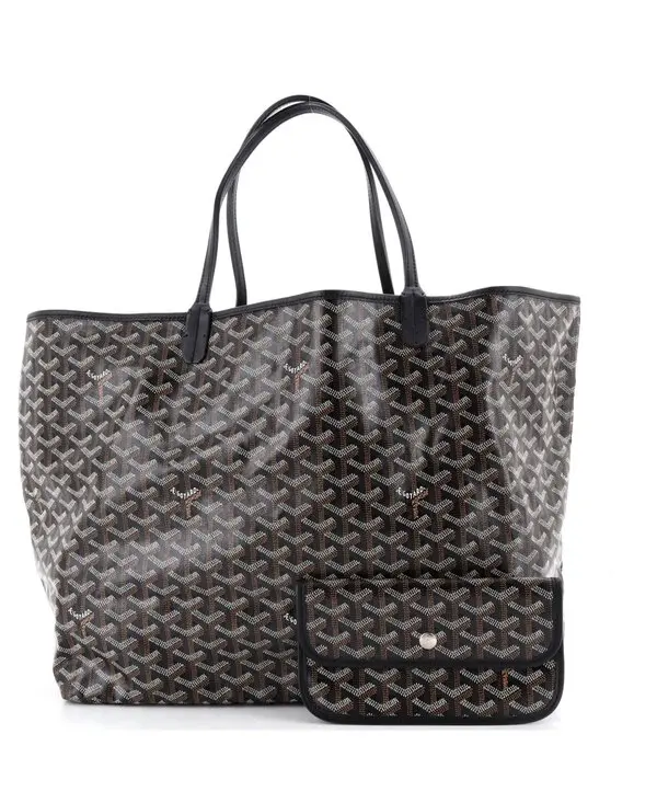 Goyard Gm Saint Louis Tote Coated Canvas