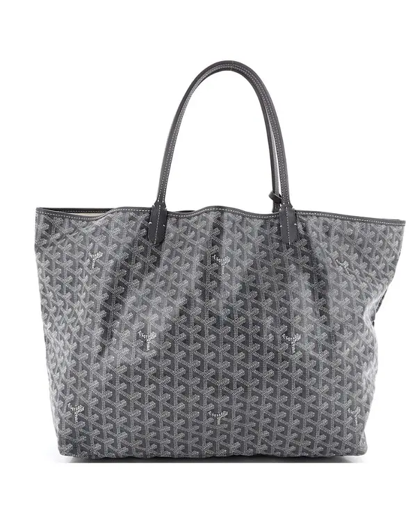 Goyard Gm Saint Louis Tote Coated Canvas - Gray