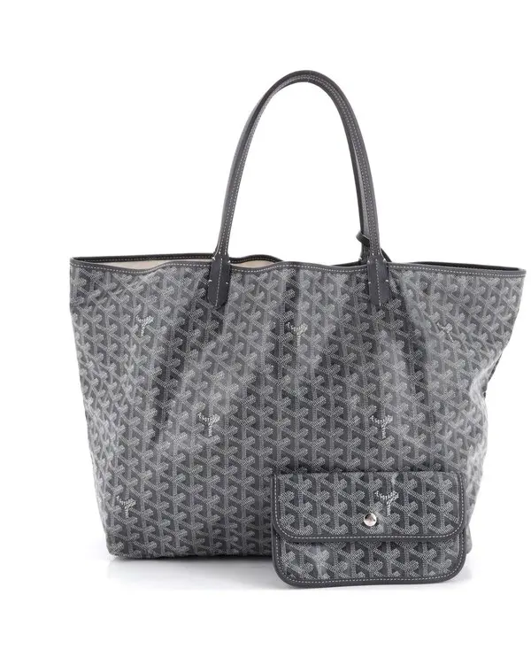 Goyard Gm Saint Louis Tote Coated Canvas