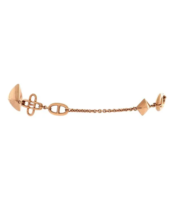 Hermès Ronde Multi Bracelet 18k Rose Gold - Pink