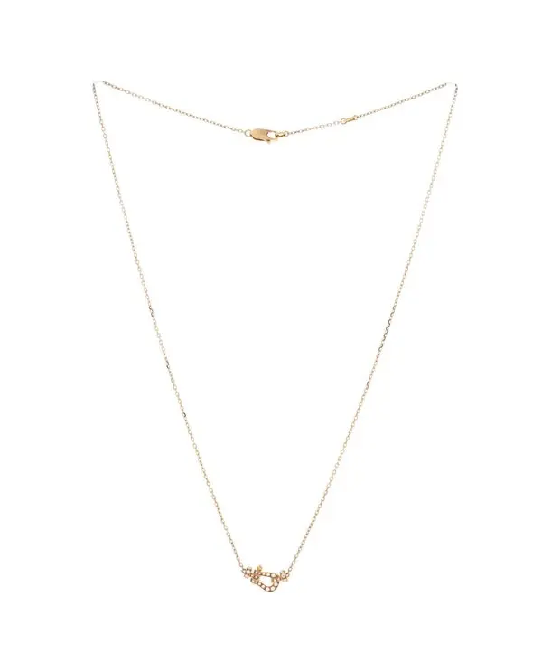 FRED PARIS Force 10 Necklace With Pave Diamonds