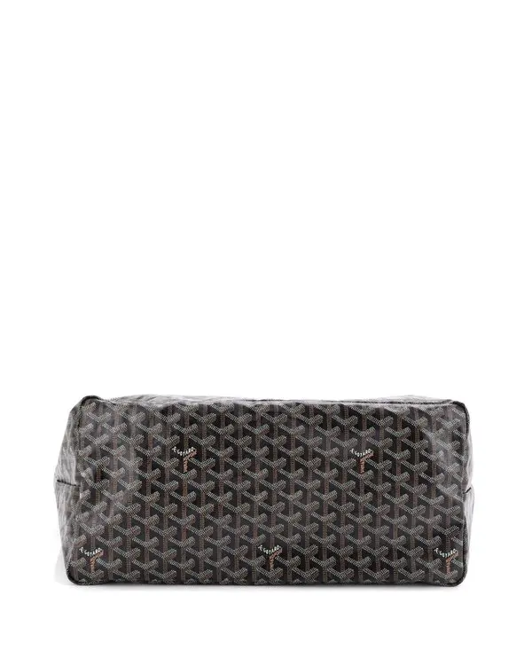 Goyard Gm Saint Louis Tote Coated Canvas - Black
