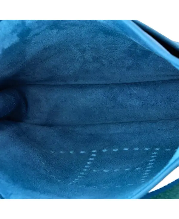 Hermès Evelyne Pm Bag Gen Iii Clemence - Blue