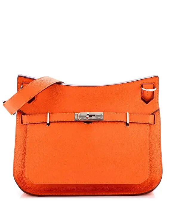 Hermès 28 Jypsiere Bag Clemence - Orange